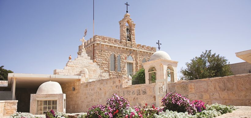 At the Milk Grotto, 'evidence that there is God'