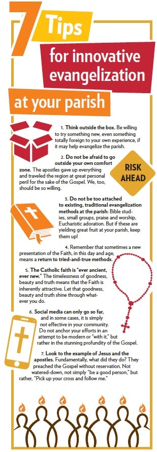 Innovative evangelization efforts