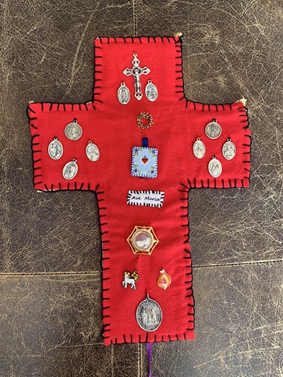 Family's pocket shrine helps keep them close to the Faith while ...