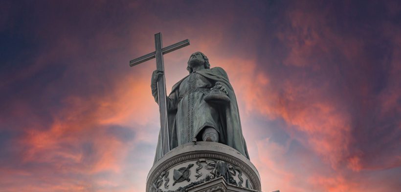 Invoke these saints of Ukraine as we pray for peace