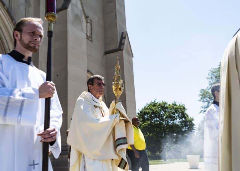 Detroit archbishop says Christ's presence in Blessed Sacrament inspired ...