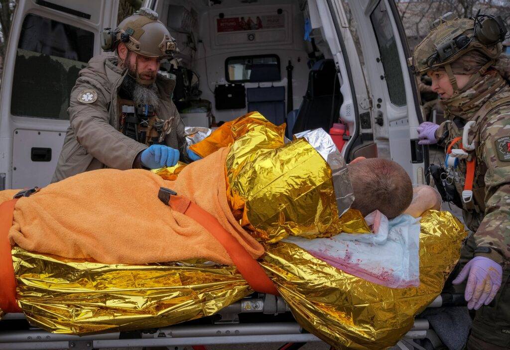 Ukrainian doctors draw on faith and skill to heal wounds of war