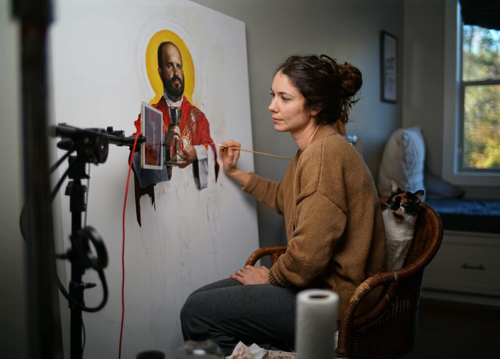 Jaclyn Warren's mission is to draw others into Catholic beauty