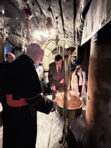 Cardinal Filoni makes a pilgrimage to the Holy Land