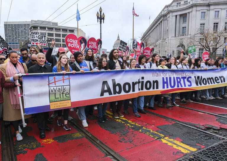 Big crowd gathers for latest Walk for Life West Coast