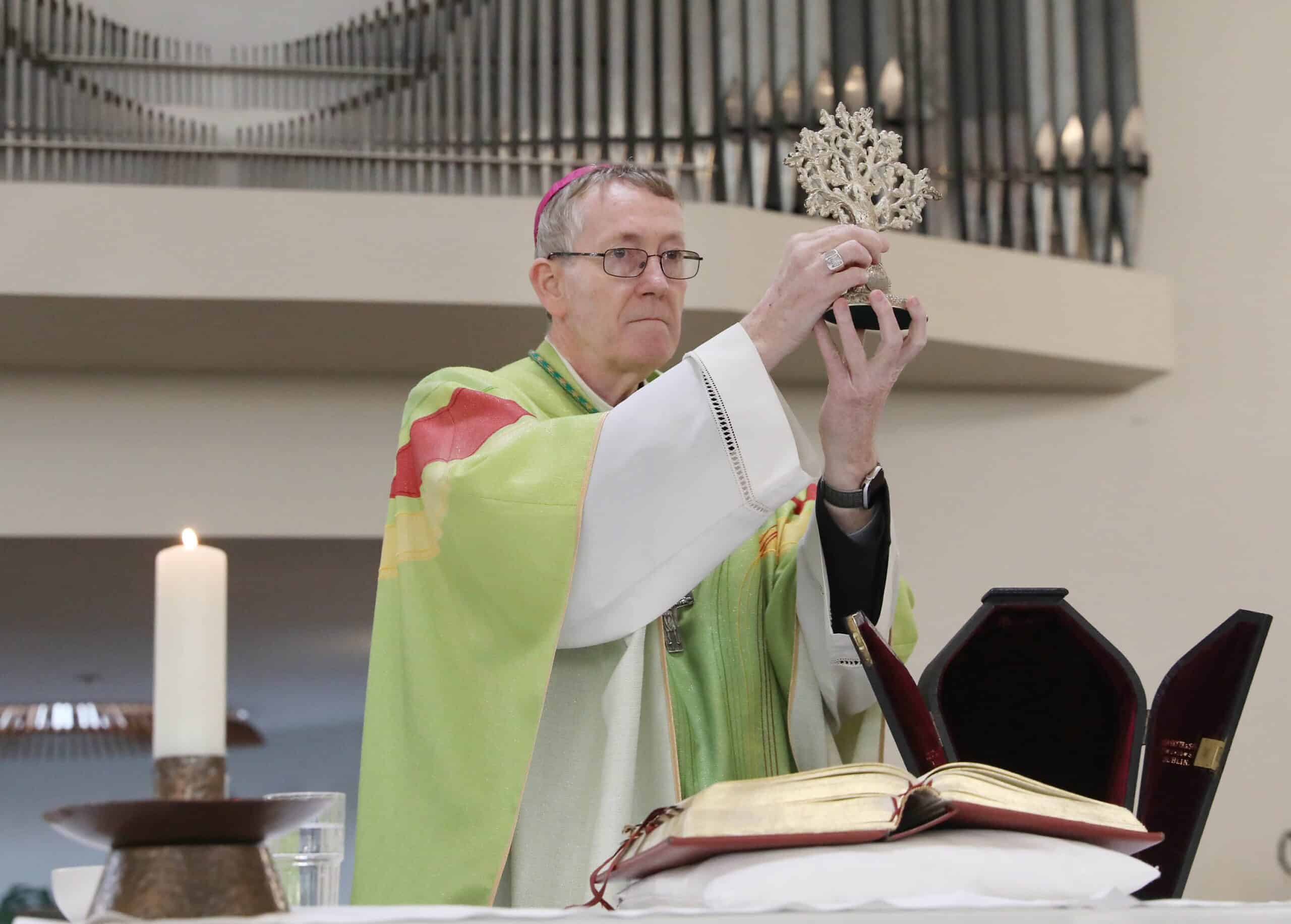 As St. Brigid relic returns to Irish Kildare, bishop reminds all of her ...