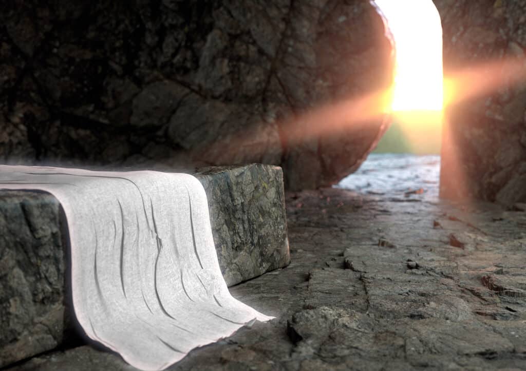 An interesting perspective on the empty tombs of Easter