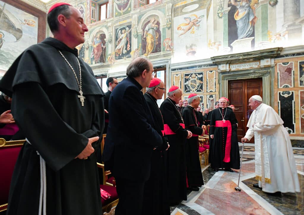 Pope thanks priests for generous dedication to their flock