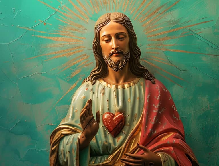 What is behind the theology of the Sacred Heart?