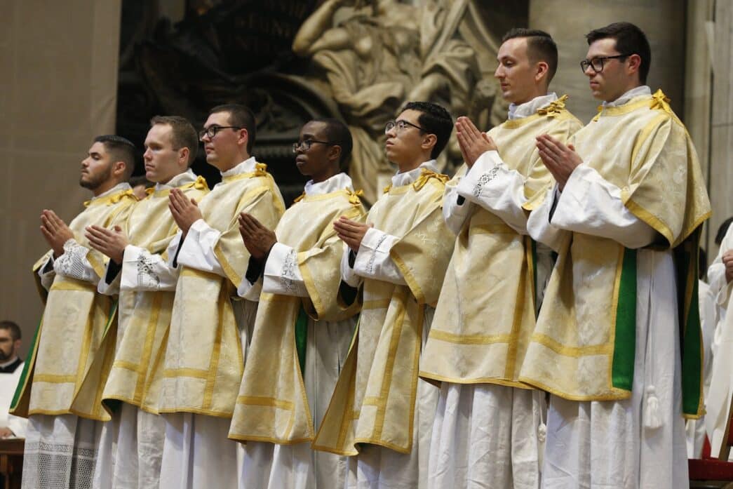 Statistics show a drop in baptisms, priests and religious