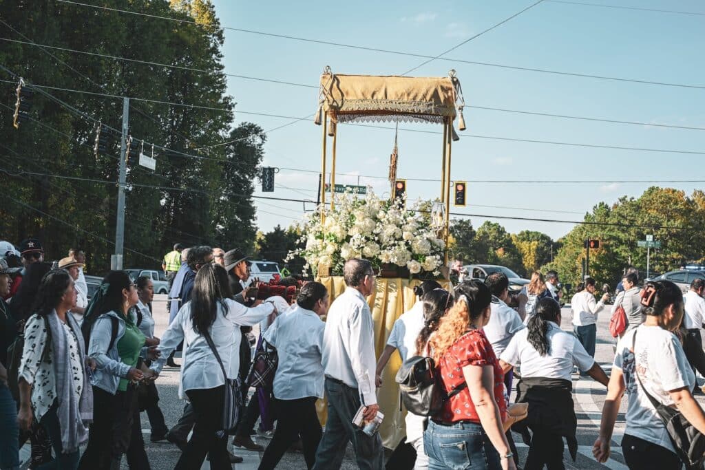 In response to 'black mass,' Atlanta procession shows love for the ...