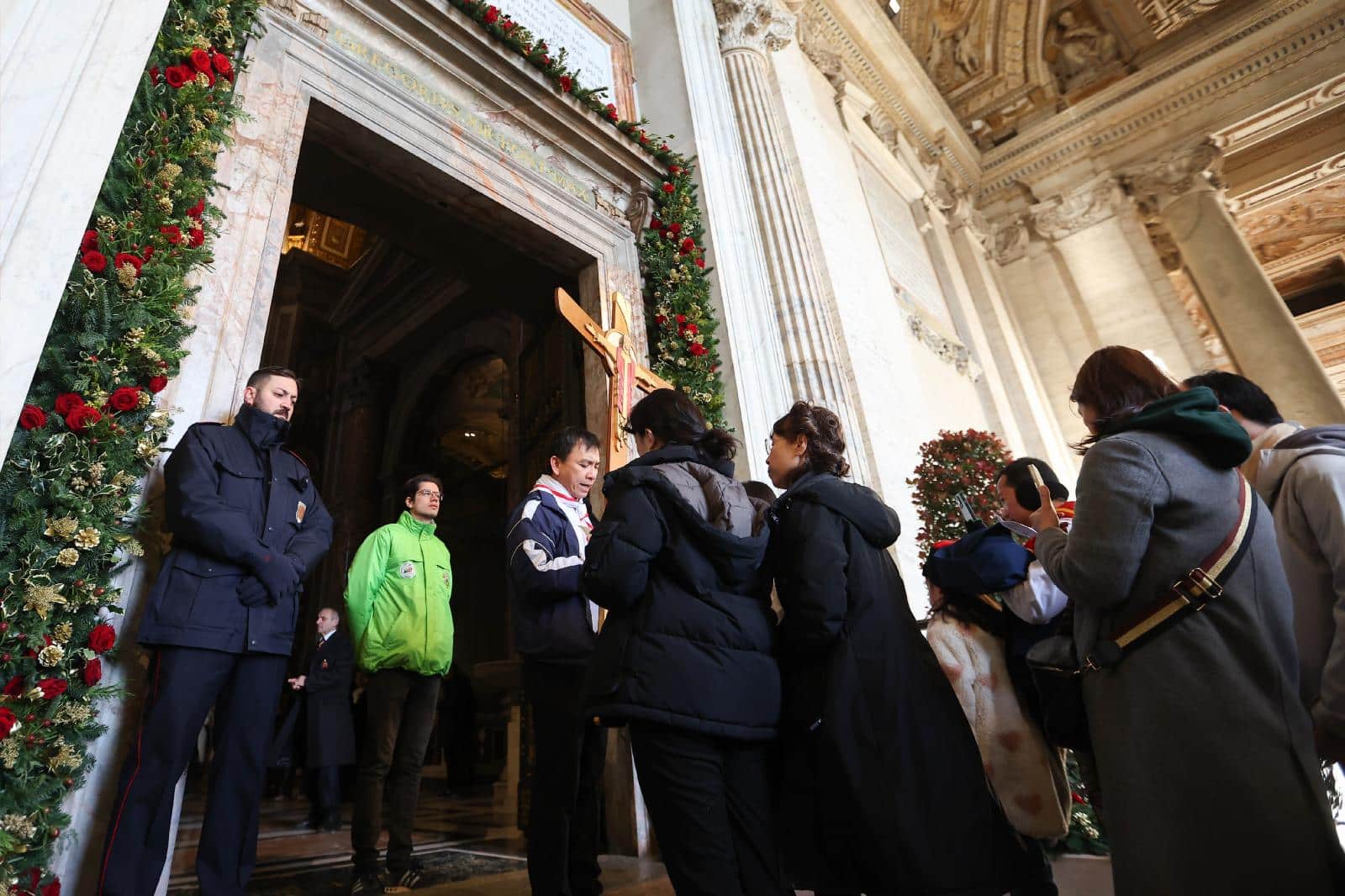 Pope opens Holy Door of St. Peter's, launching Jubilee Year