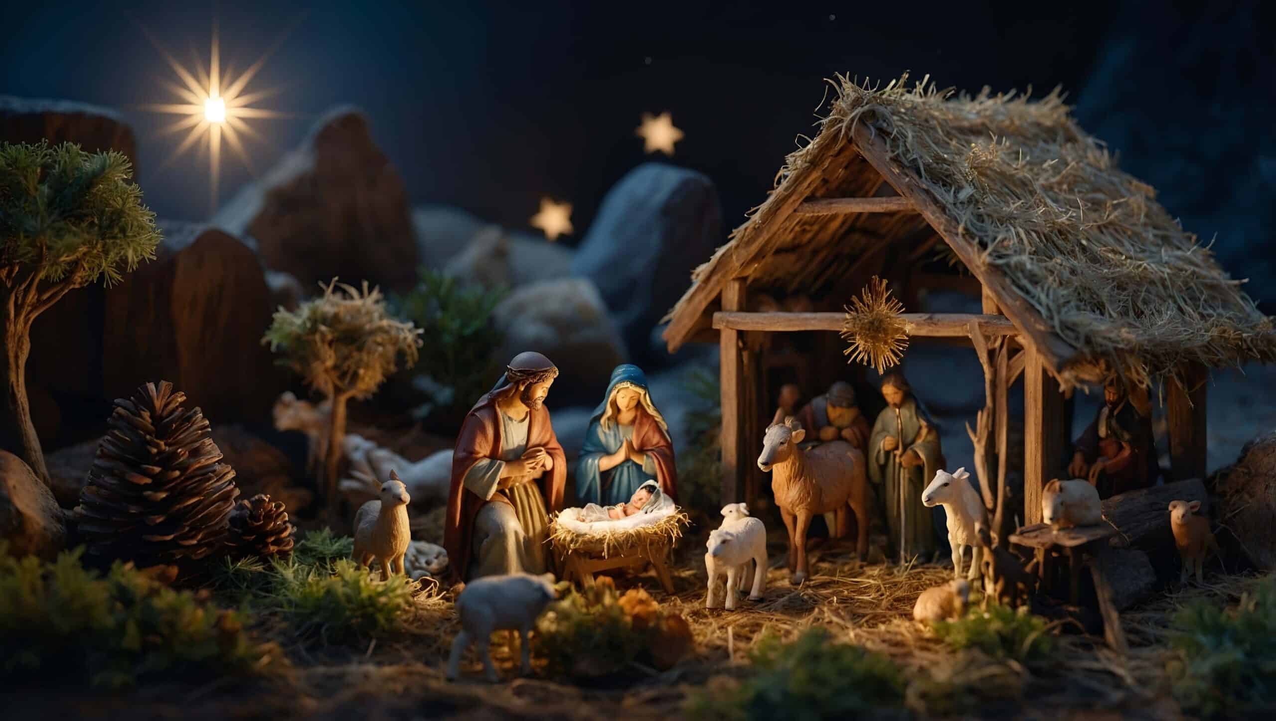 Nativity scene store