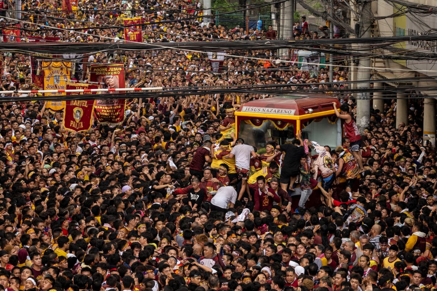 Millions of Filipinos gather for Black Nazarene procession tradition