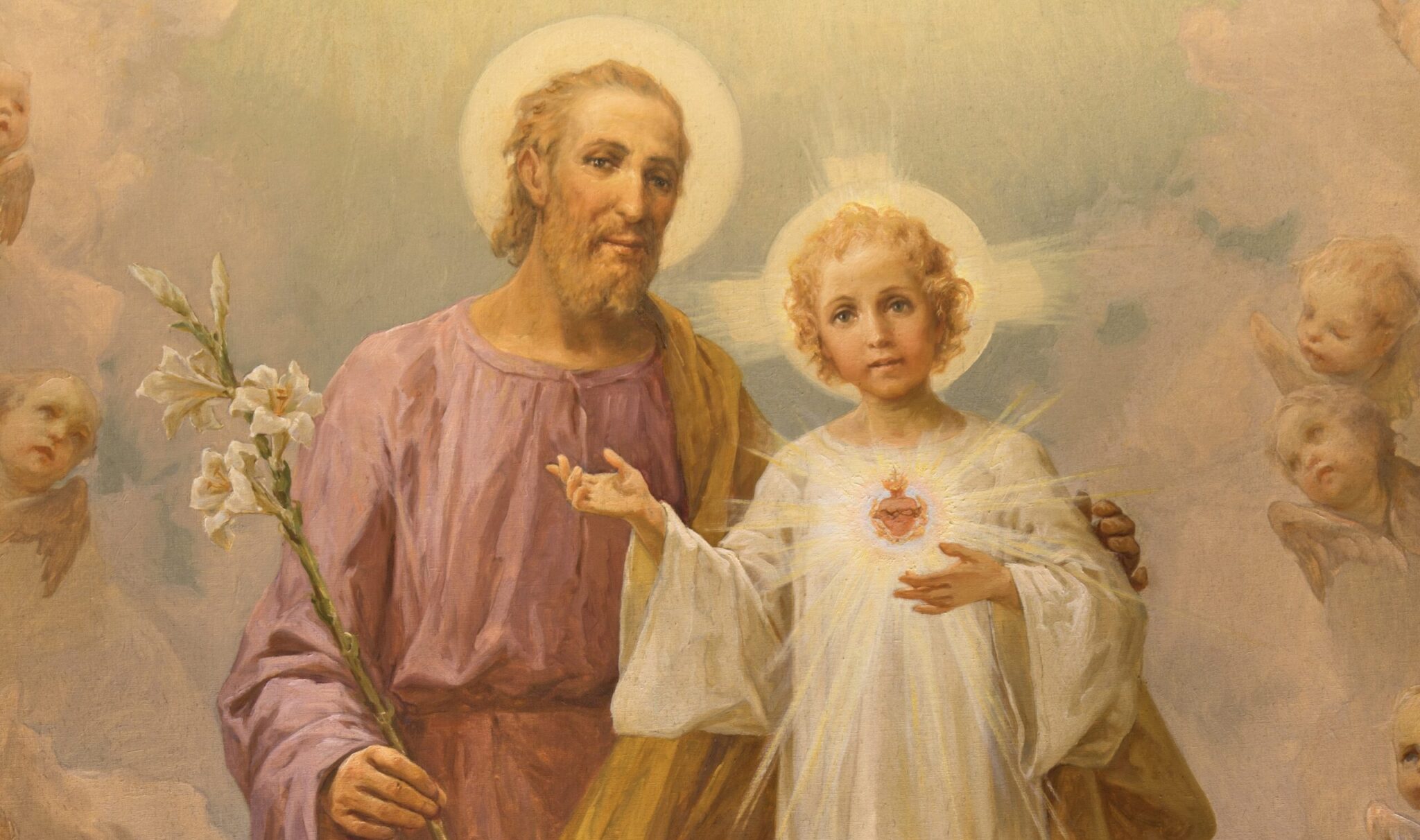 Praying with the Holy Cloak of St. Joseph