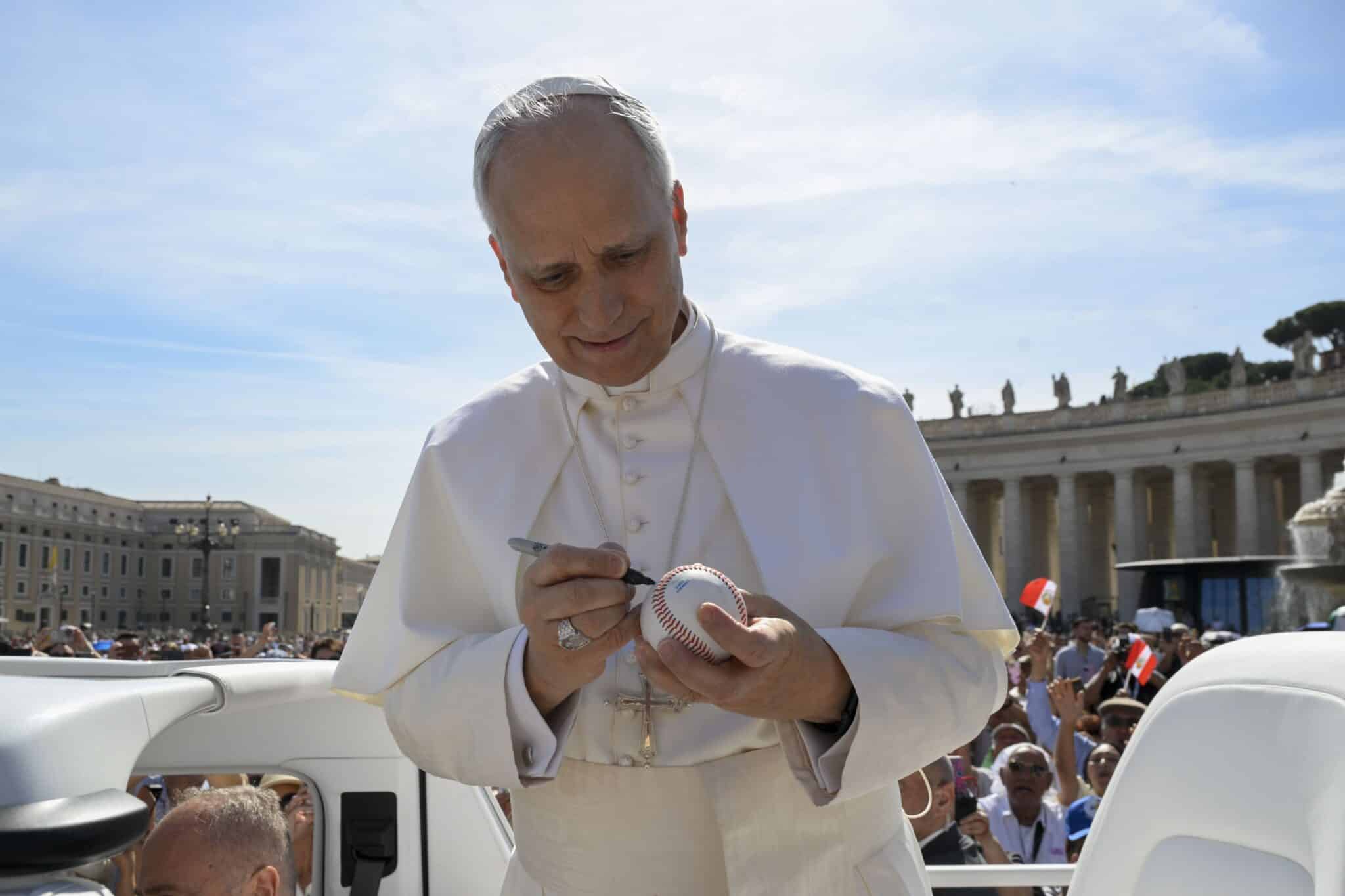 The baseball that sparked a viral papal moment with seminarians