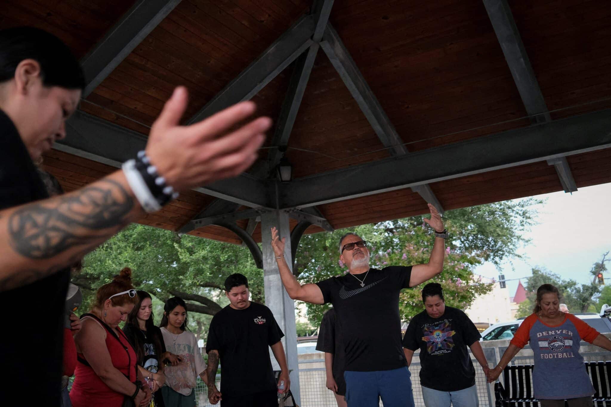 Heroes and saints in Texas