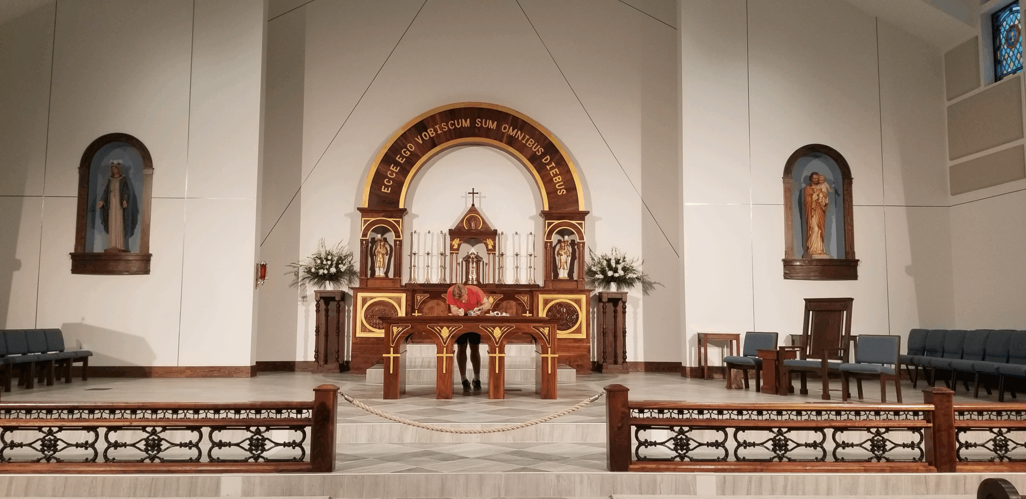 Woodworker Andrew Coleman carves ancient meaning